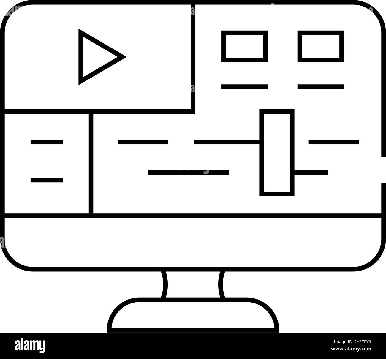 Sound processing software Black and White Stock Photos & Images - Alamy