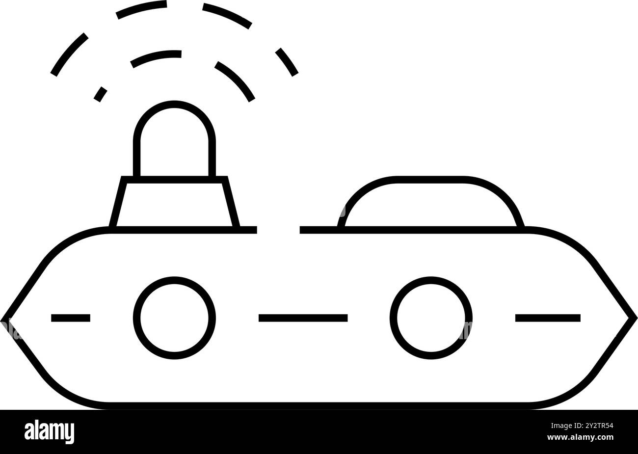 gps beacon line icon vector illustration Stock Vector Image & Art - Alamy