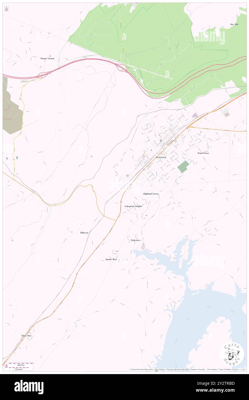 Kimbros (historical), Roane County, US, United States, Tennessee, N 35 ...