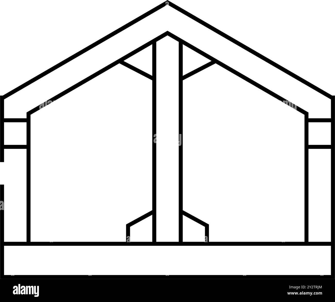 building metallic framework line icon vector illustration Stock Vector ... building metallic framework line icon vector illustration Stock Vector ...
