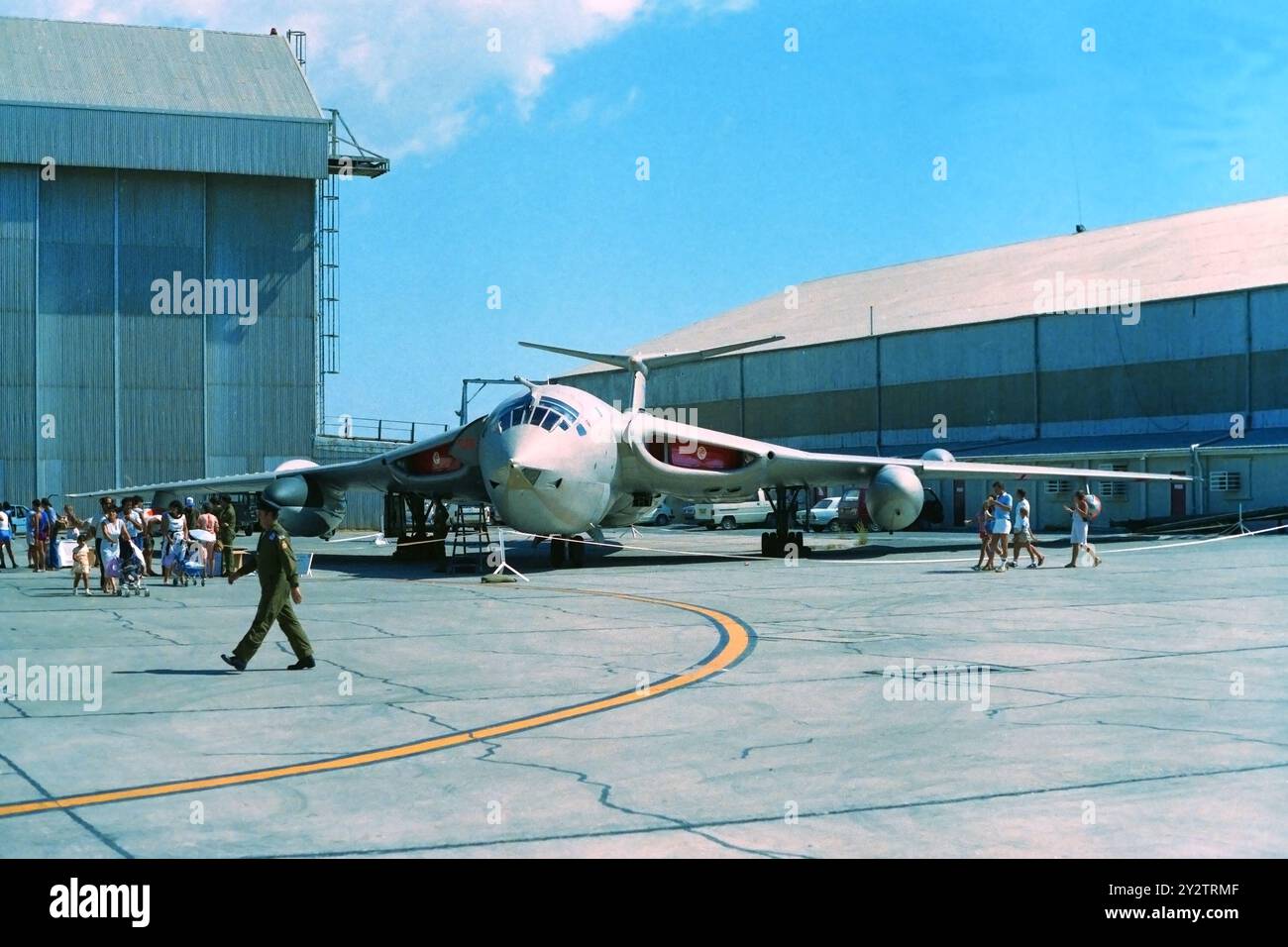 Handley Page Victor K2 tanker on static display at RAF Akrotiri openday ...