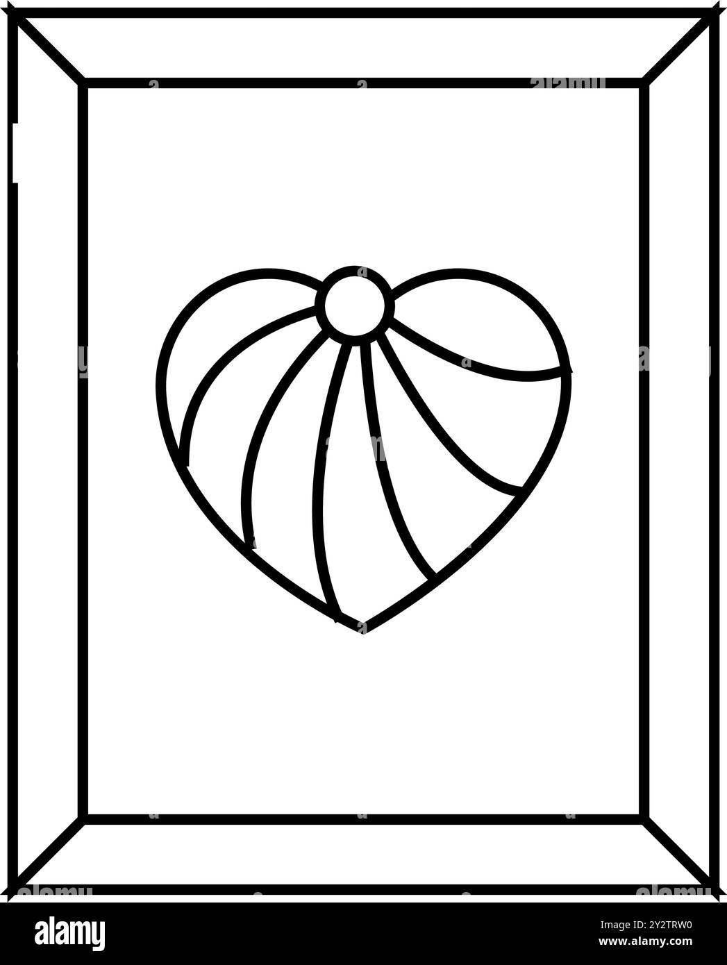 string art line icon vector illustration Stock Vector Image & Art - Alamy