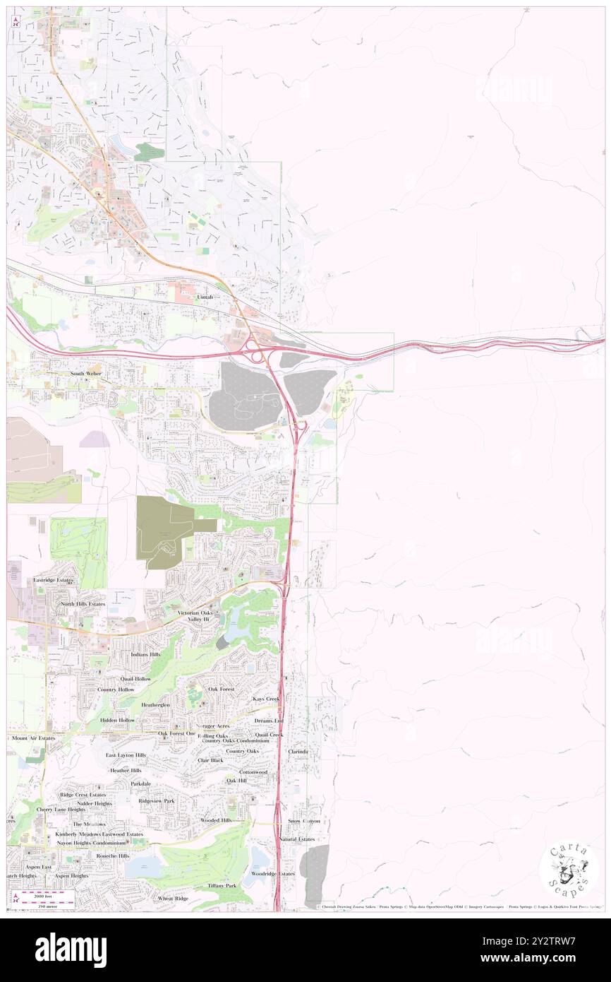 Canyon Cove Estates, Davis County, US, United States, Utah, N 41 7' 24 ...