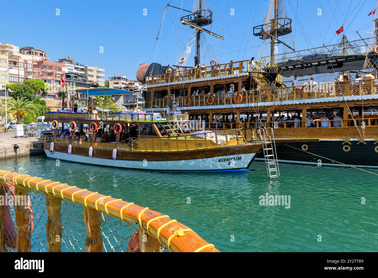Mama mia pirate ship alanya hi-res stock photography and images - Alamy