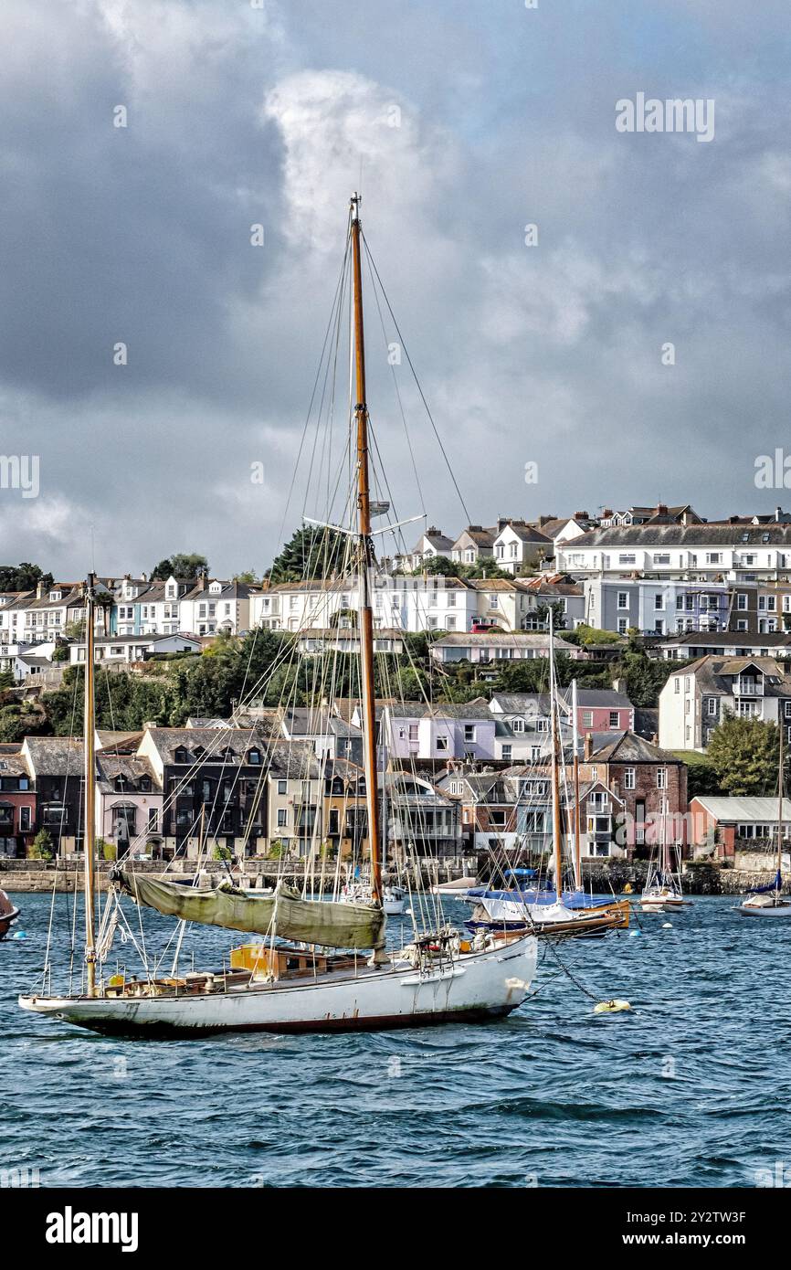 Falmouth Harbour Cornwall UK Stock Photo - Alamy