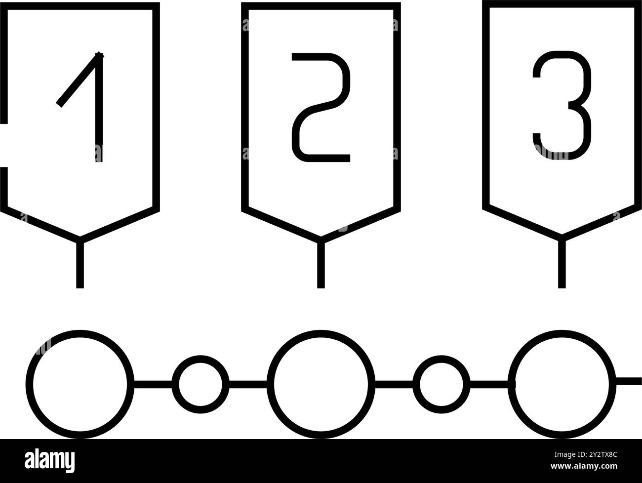 stages of planning line icon vector illustration Stock Vector Image ...