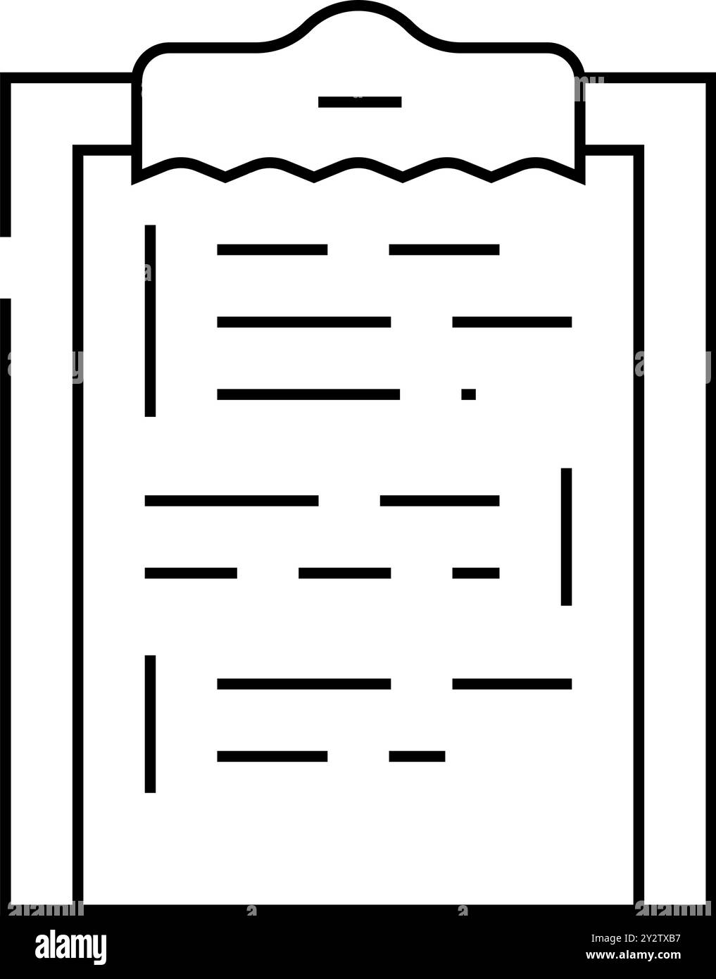 scenario movie line icon vector illustration Stock Vector Image & Art ...