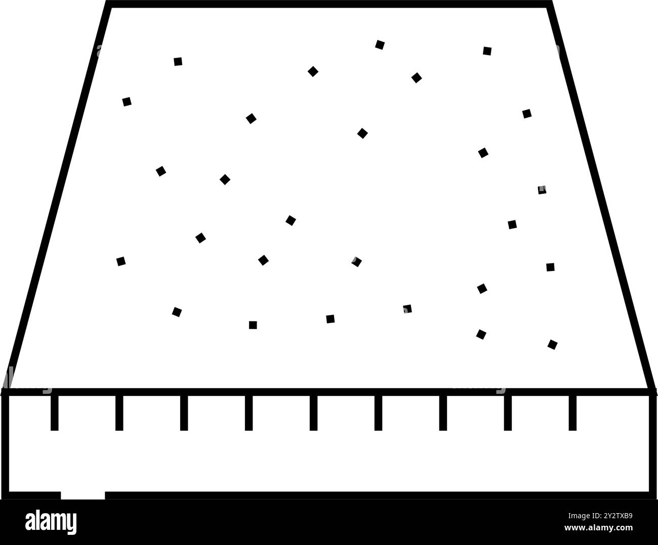 carpet floor line icon vector illustration Stock Vector Image & Art - Alamy