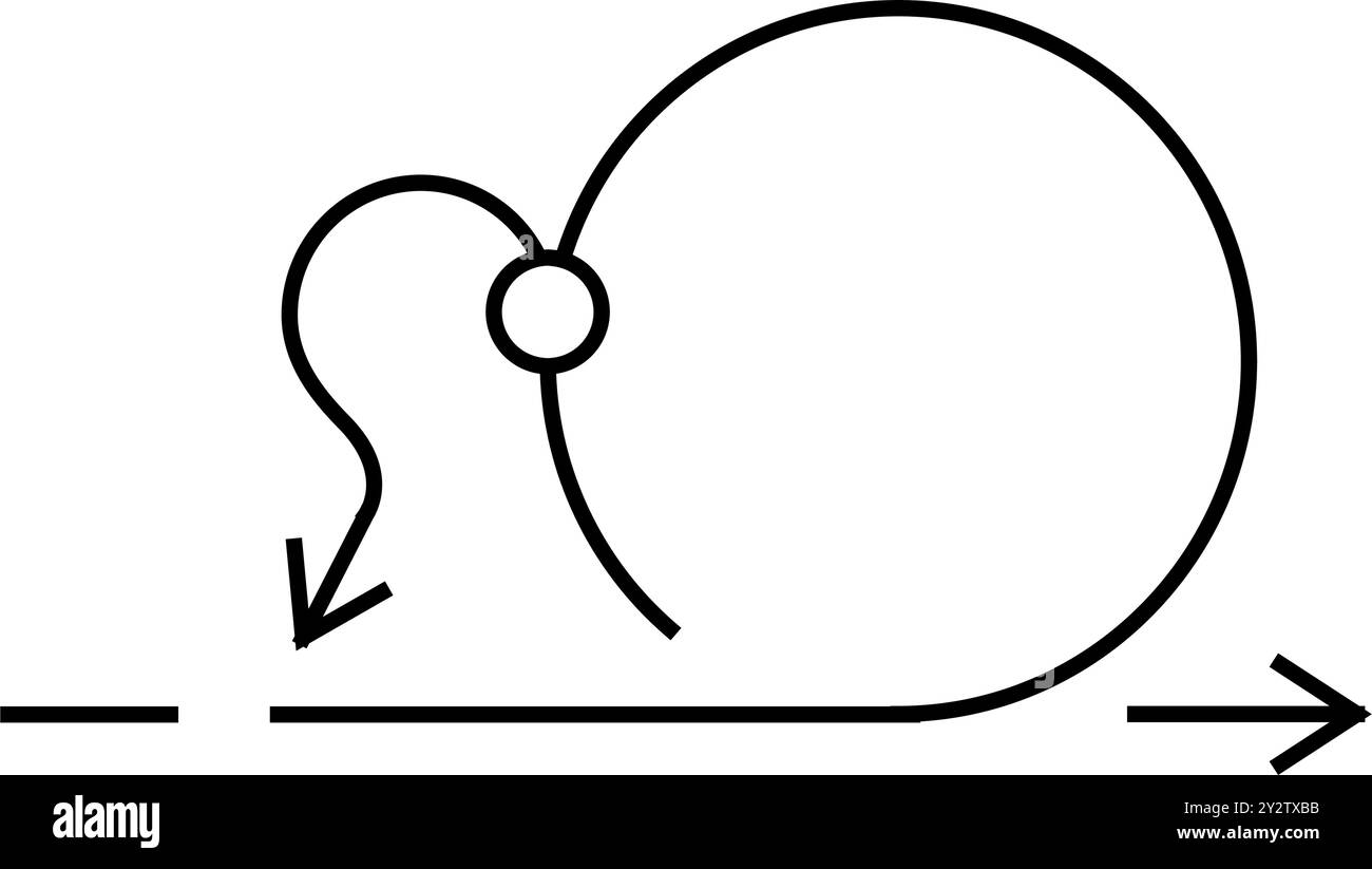 return back line icon vector illustration Stock Vector Image & Art - Alamy