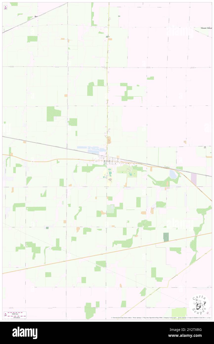 Bascom, Seneca County, US, United States, Ohio, N 41 7' 58'', S 83 17 ...