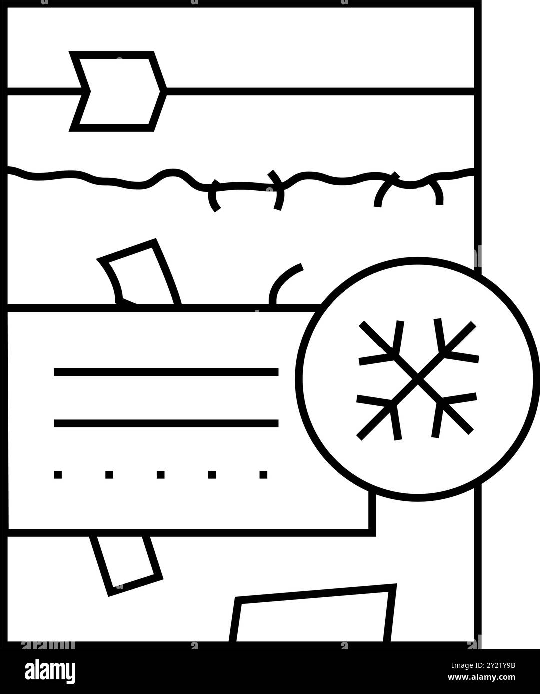 Khinkali frozen meal line Stock Vector Images - Alamy