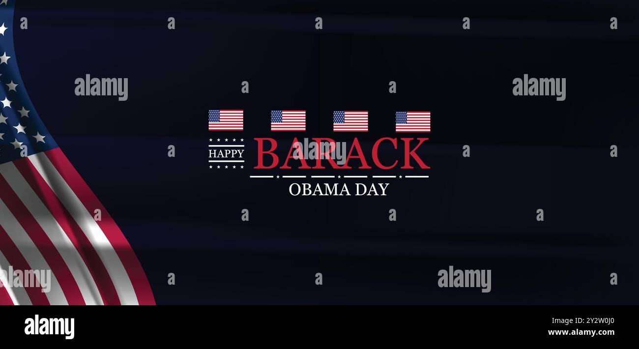 Celebrating Barack Obama A Day of Joy Stock Vector Image & Art - Alamy