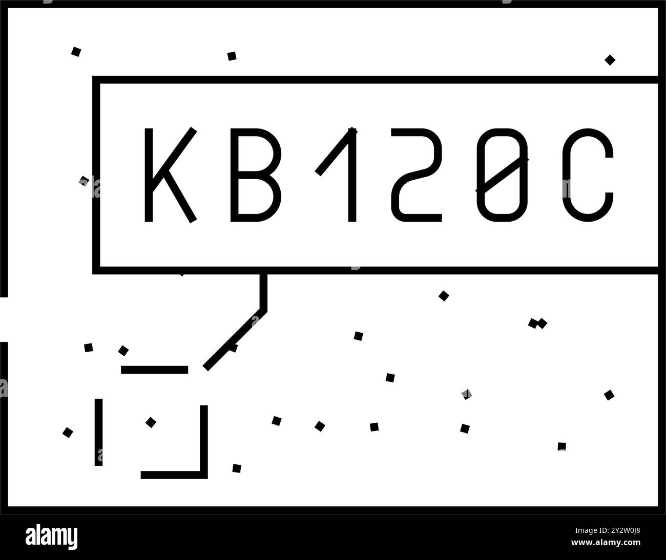 star name line icon vector illustration Stock Vector Image & Art - Alamy