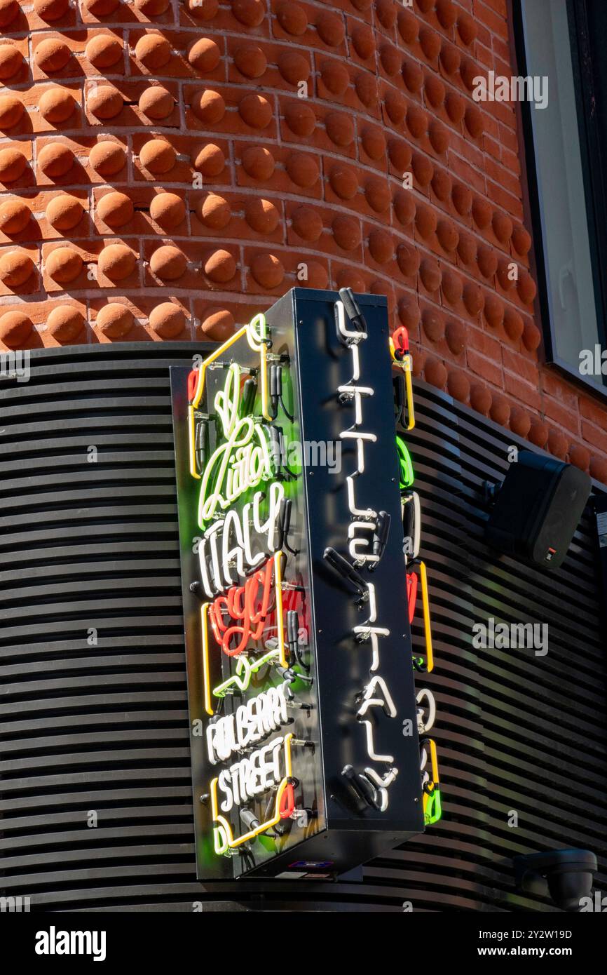 Little Italy is a neighborhood that is a popular tourist destination ...