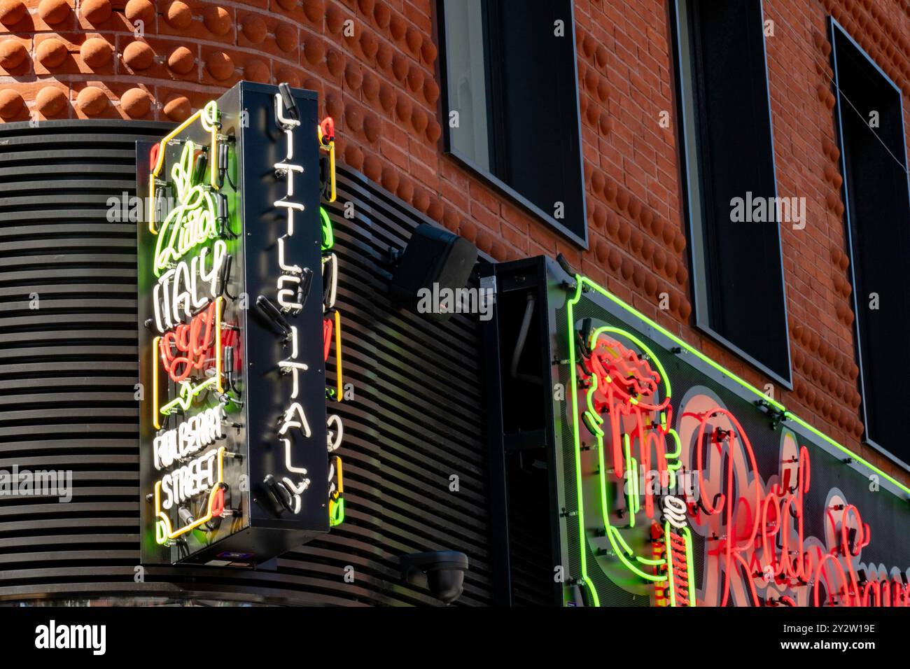 Little Italy is a neighborhood that is a popular tourist destination ...