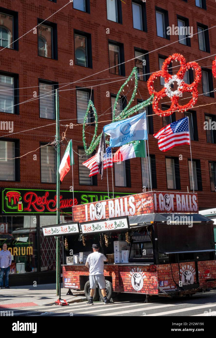 The Feast of San Gennaro is an annual festival held in Little Italy ...