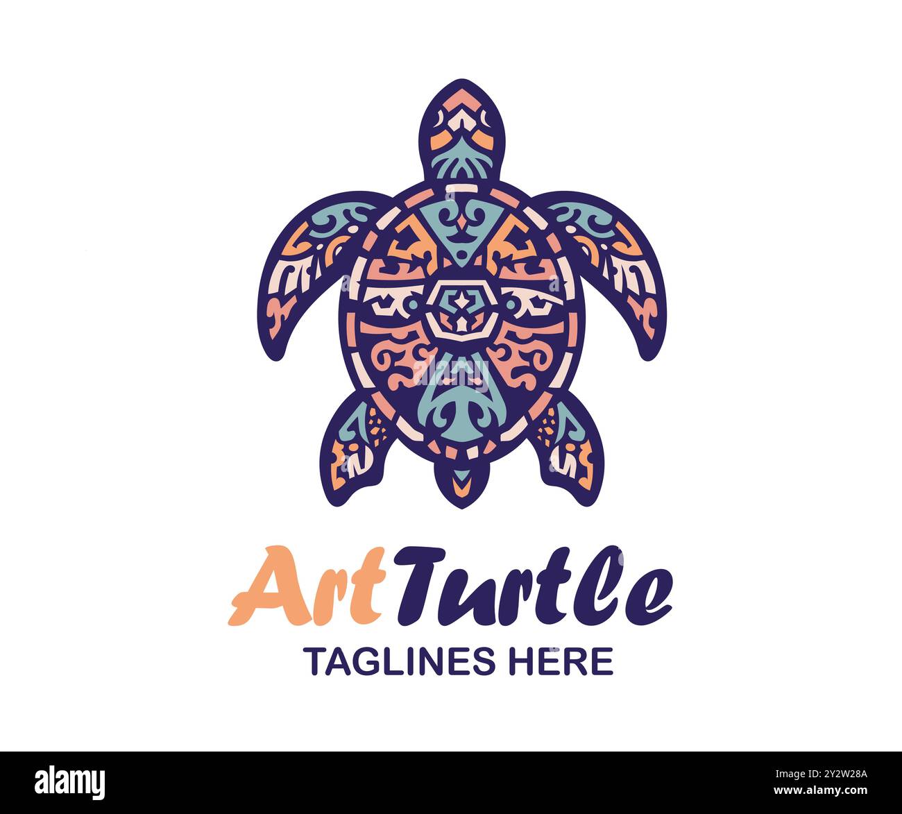 Turtle clip art Cut Out Stock Images & Pictures - Alamy