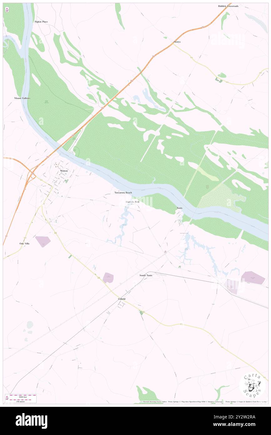 Harrells Mill, Hertford County, US, United States, North Carolina, N 36 ...