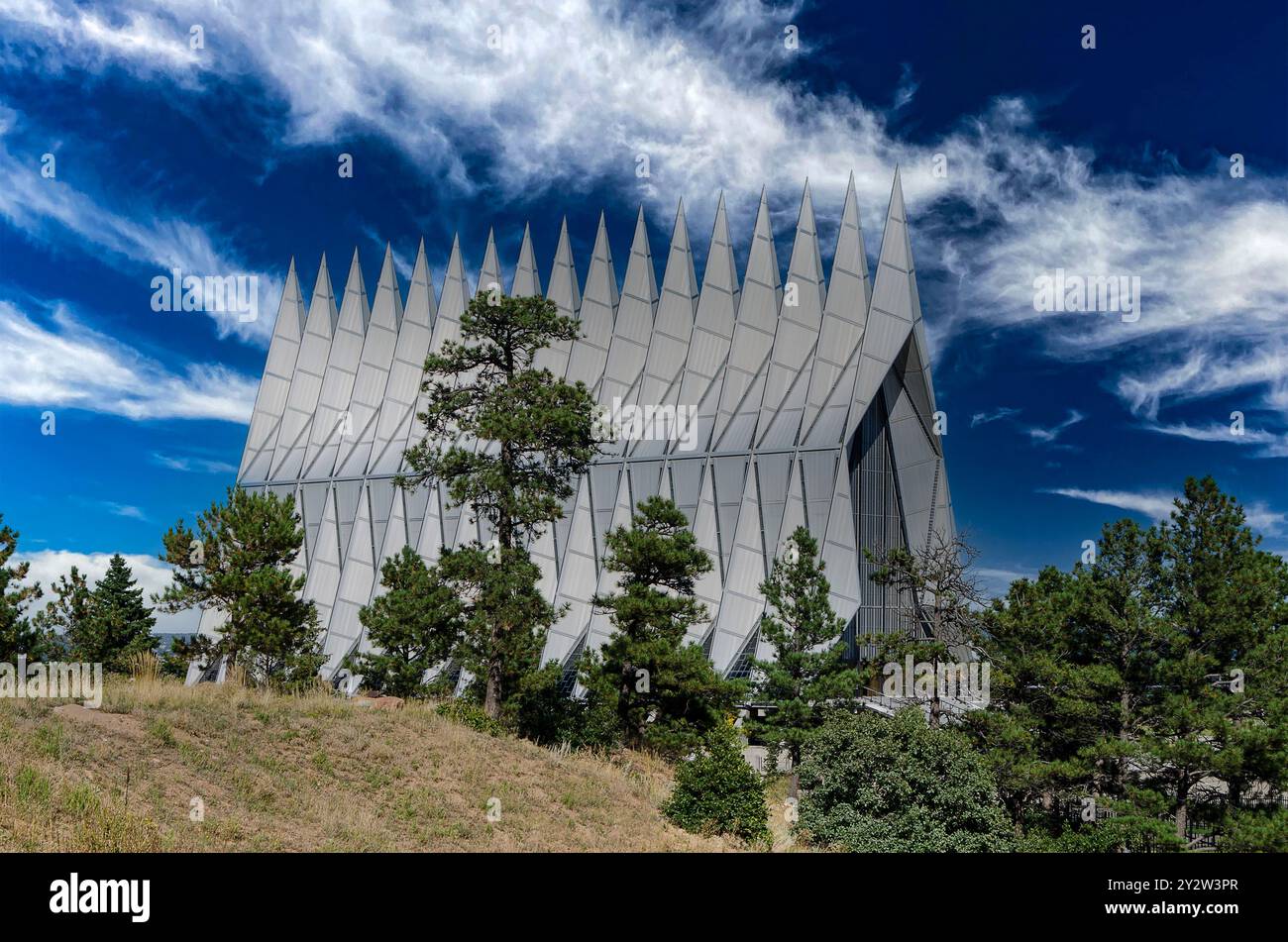 Air force academy chapel hi-res stock photography and images - Alamy