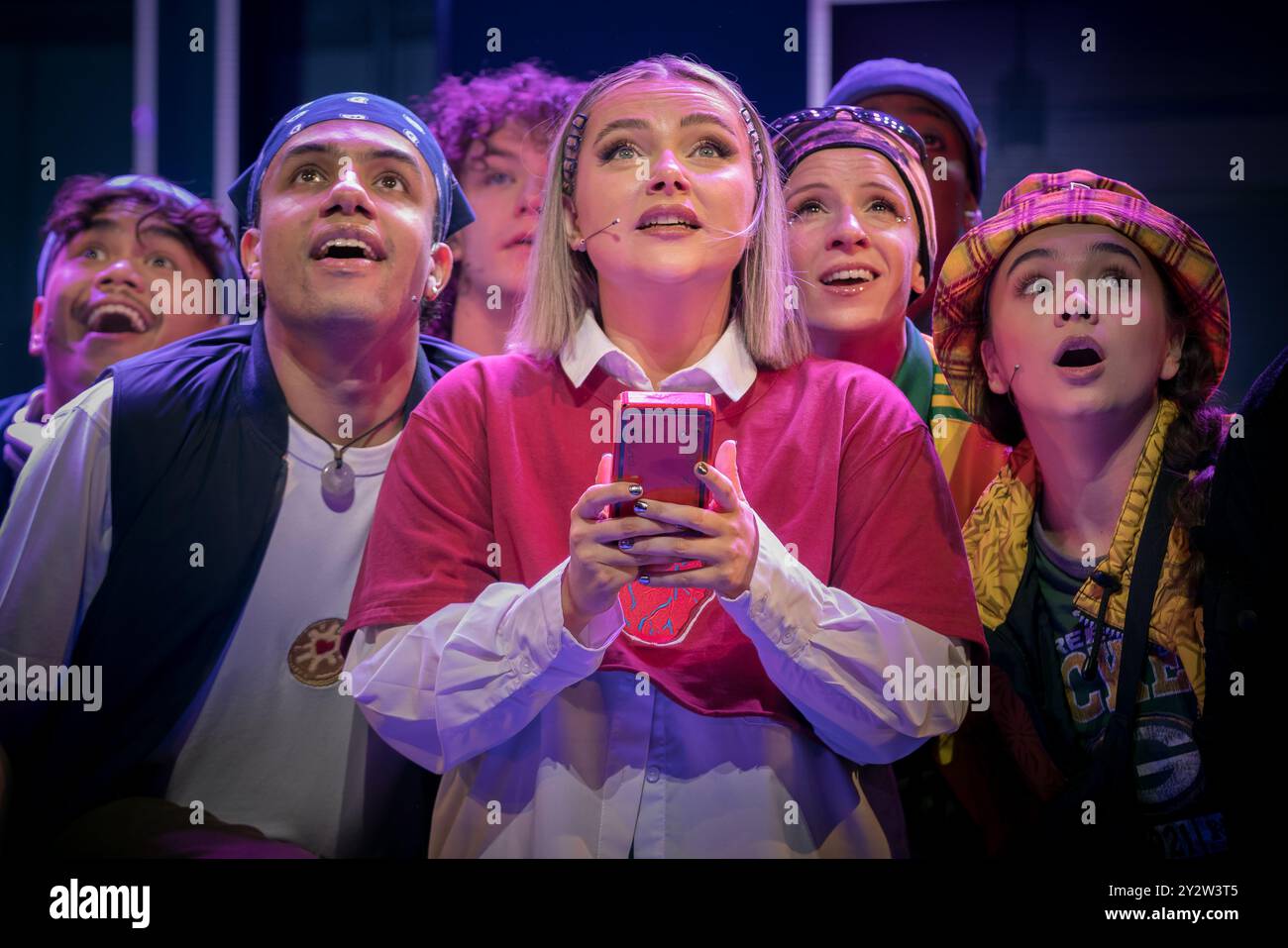 London, UK. 11th September 2024. Cast members: Noah Thomas (L) with ...