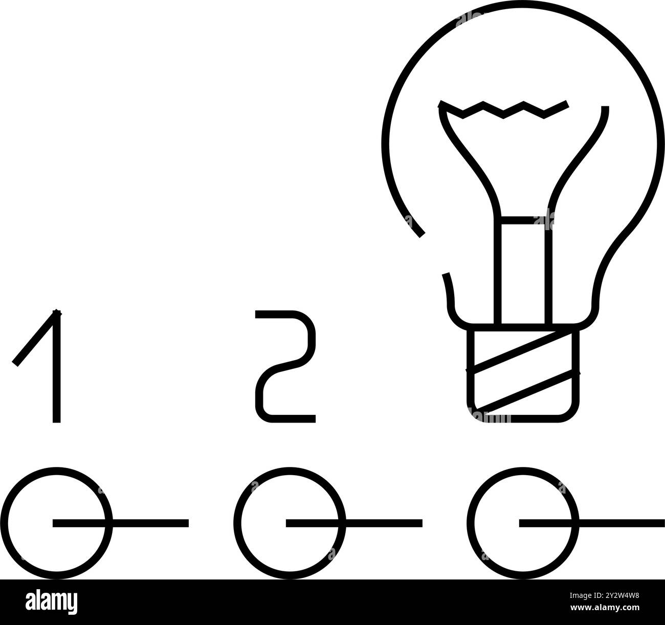 innovation data science line icon vector illustration Stock Vector ...