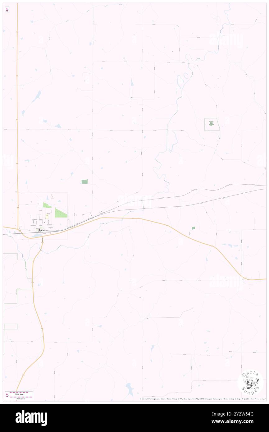 Troy (historical), Lucas County, US, United States, Iowa, N 41 2' 12 ...