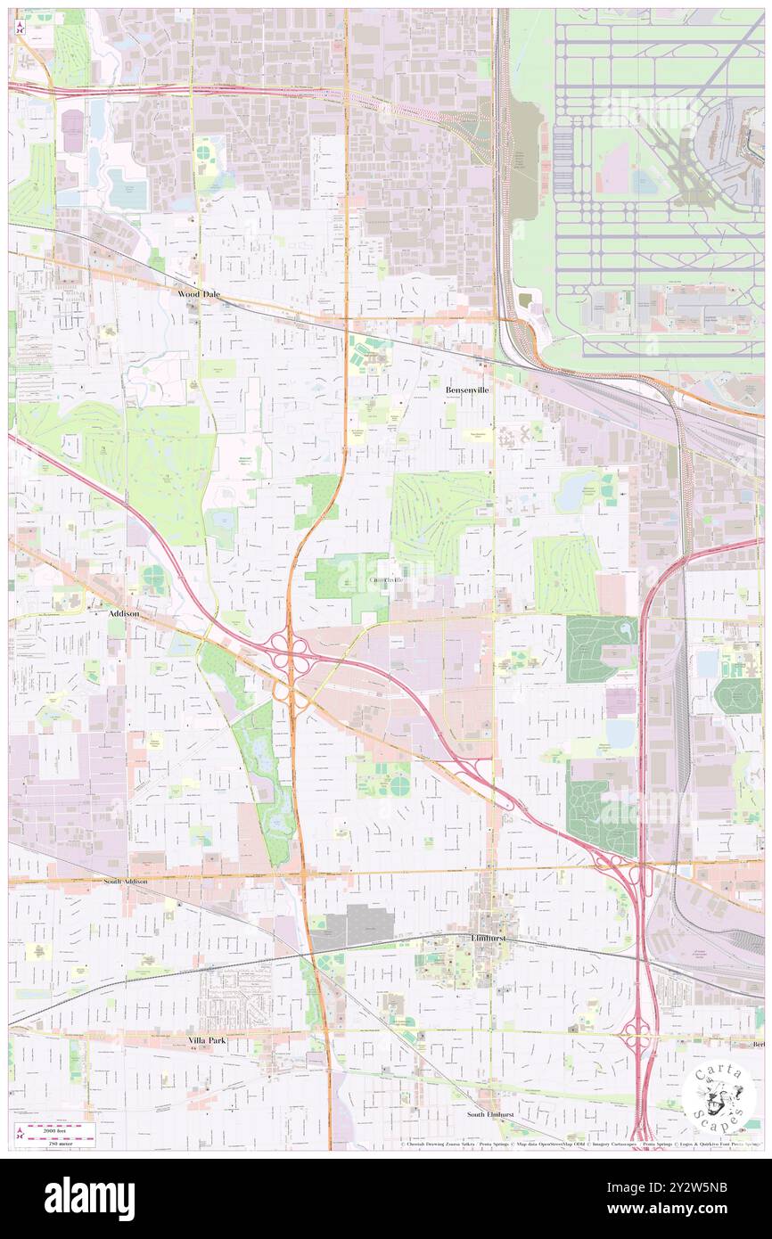 Map of dupage hi-res stock photography and images - Alamy