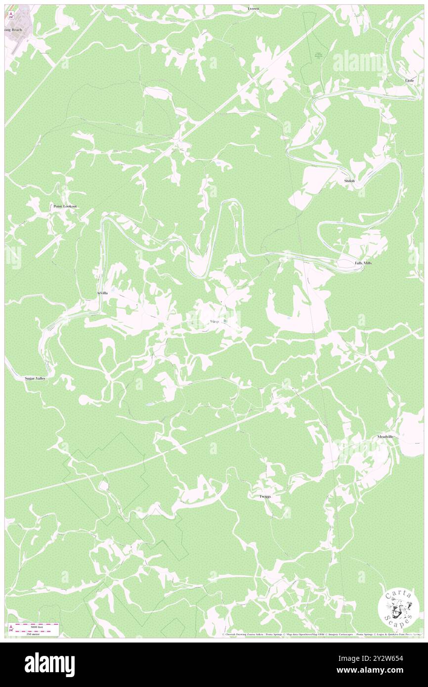Pleasants county map hi-res stock photography and images - Alamy