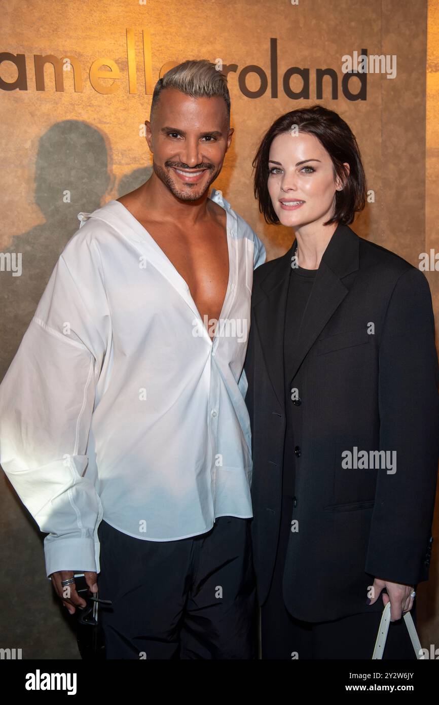 New York, United States. 10th Sep, 2024. (L-R) Jay Manuel and Jaimie ...