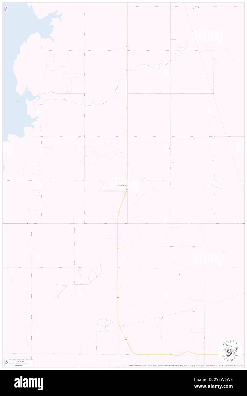 Nowata map Cut Out Stock Images & Pictures - Alamy