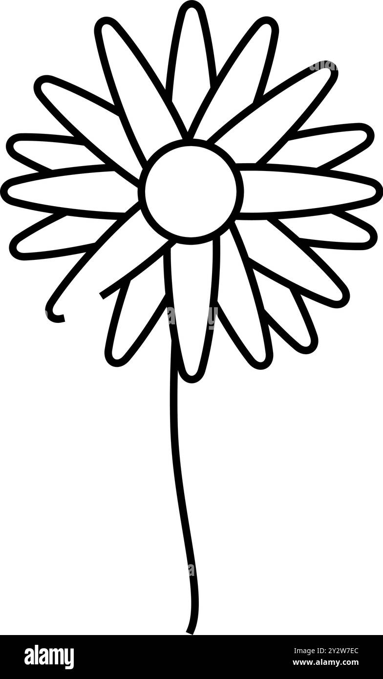 Lisianthus illustration Black and White Stock Photos & Images - Alamy