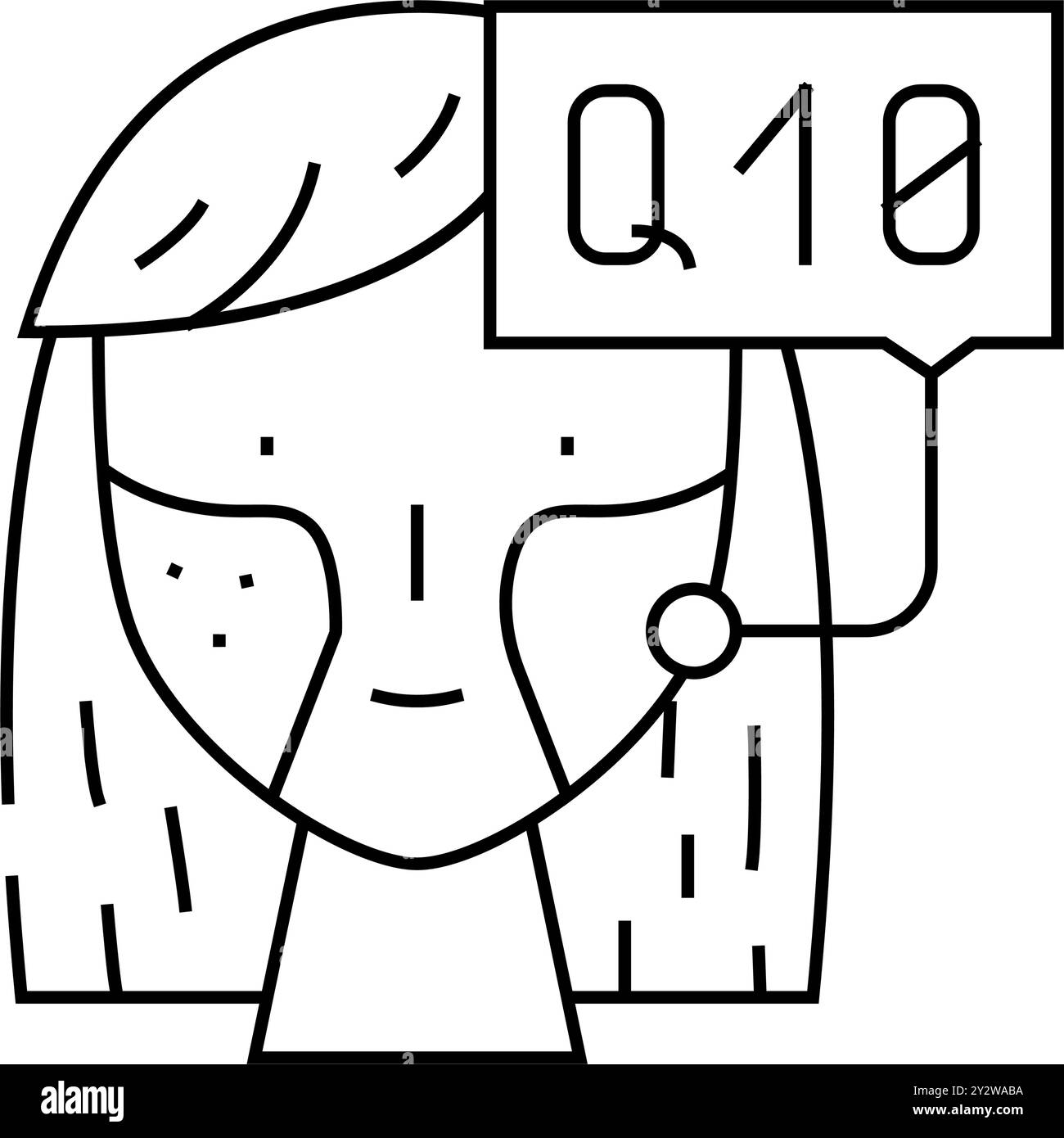 Massage vector illustration in beauty salon Black and White Stock ...