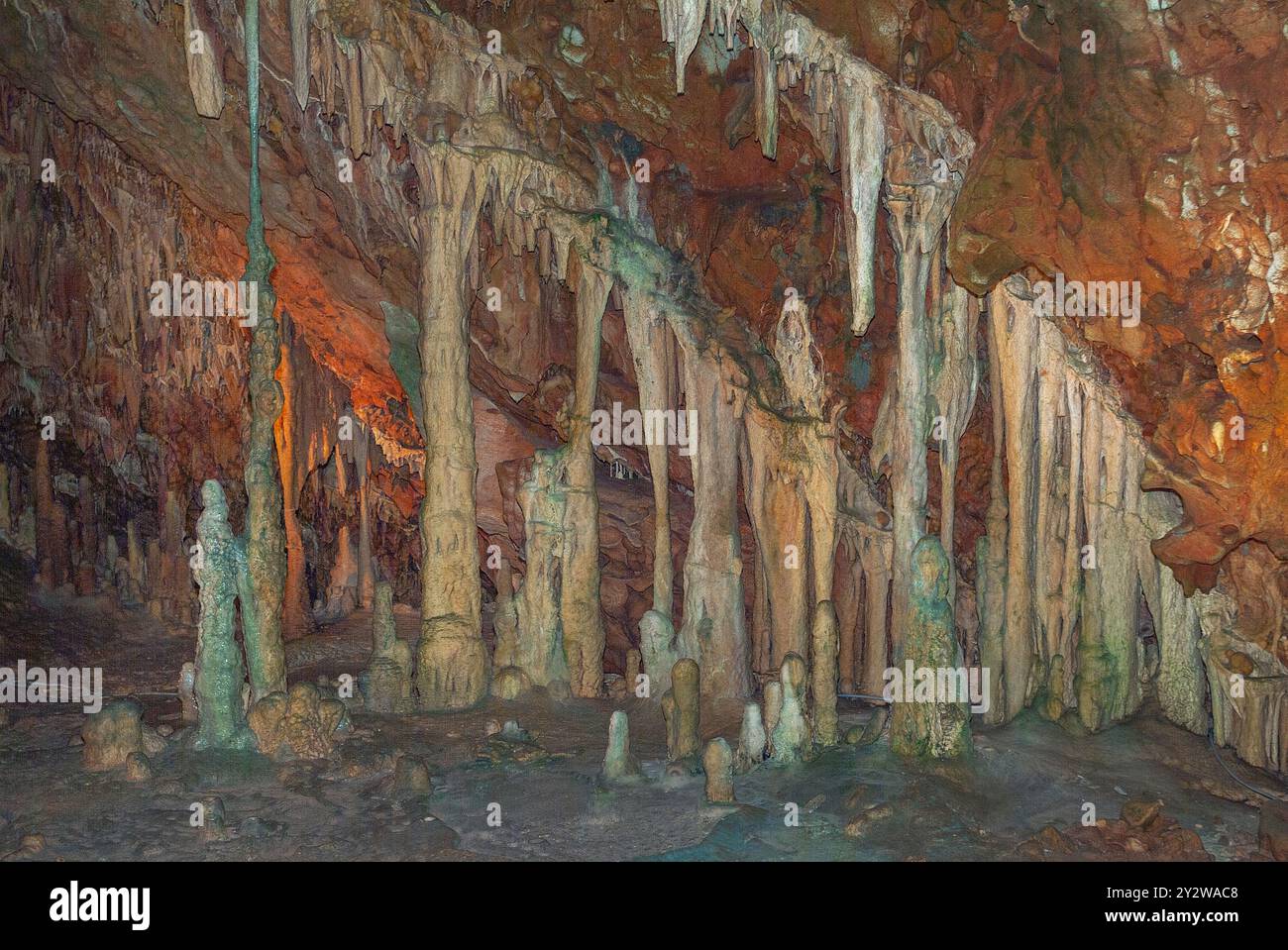 Diros caves, Mani peninsula, Peloponnese, Greece Stock Photo - Alamy