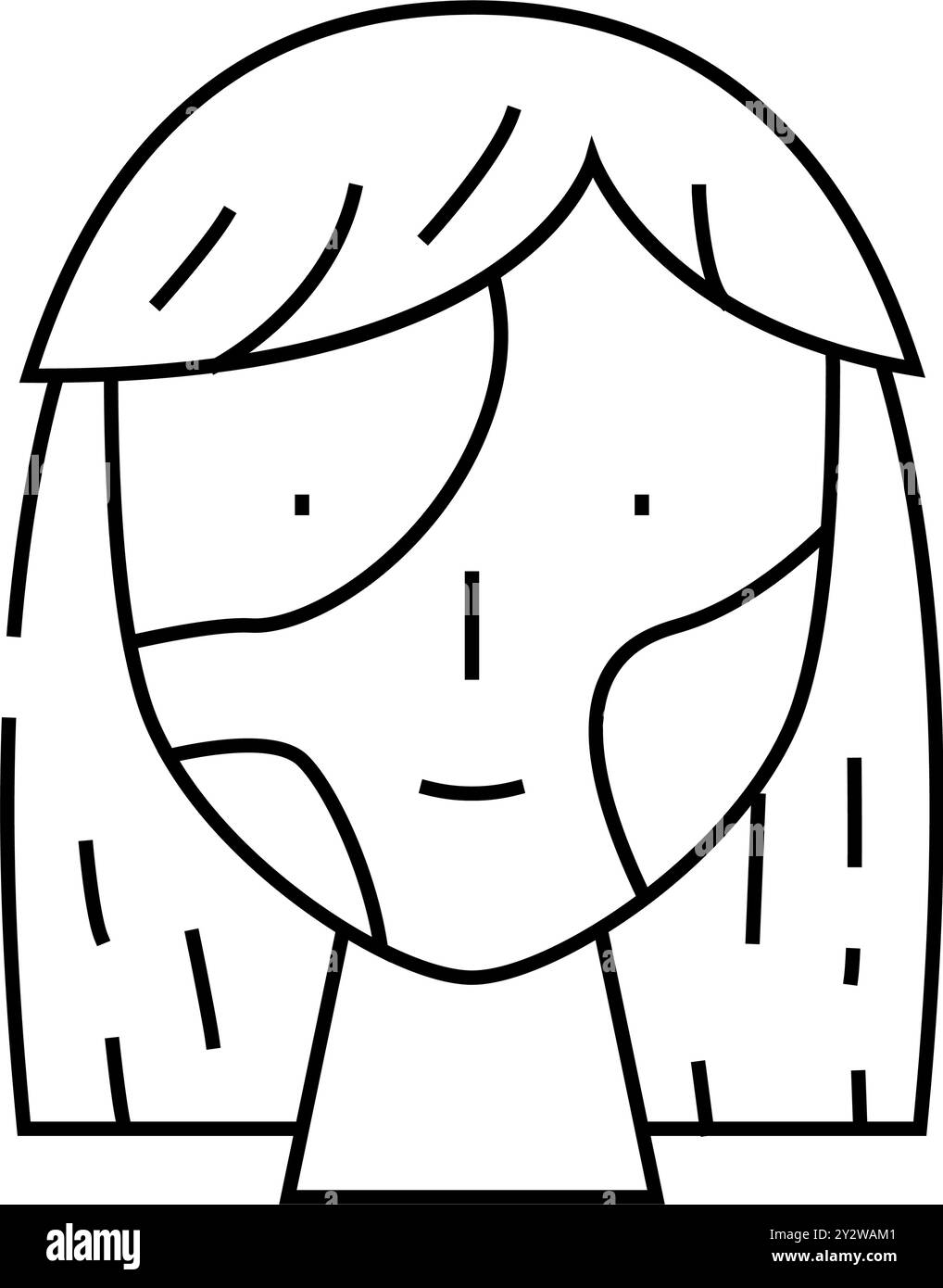 vitiligo skin disease line icon vector illustration Stock Vector Image ...