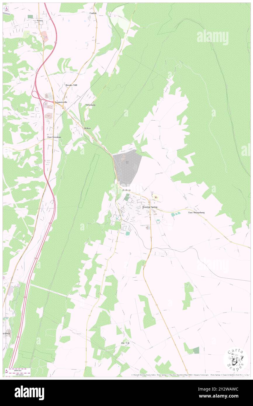 Rodman, Blair County, US, United States, Pennsylvania, N 40 20' 28'', S ...