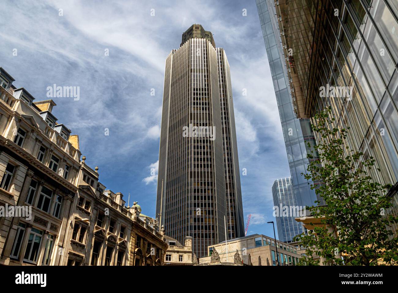 Tower 42 , also known as the NatWest Tower an 83-metre-tall (600 ft ...