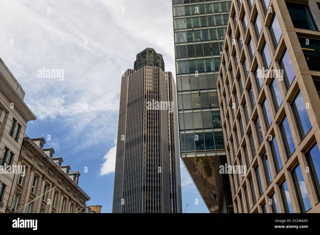 Tower 42 , also known as the NatWest Tower an 83-metre-tall (600 ft ...