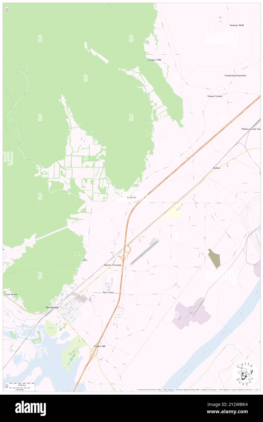 Edgefield county map Cut Out Stock Images & Pictures - Alamy
