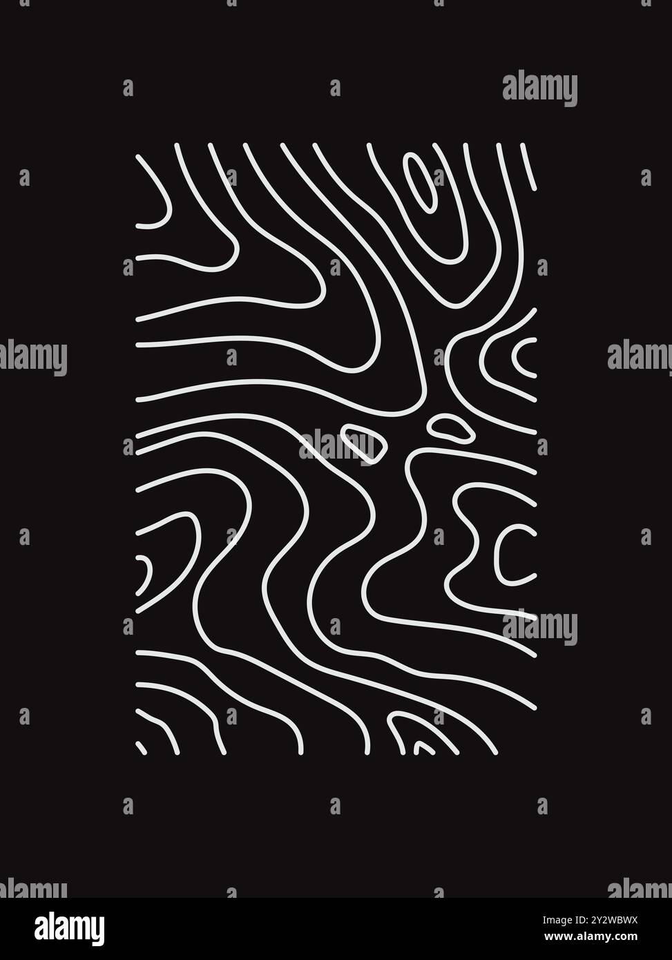 Topographic map. Geographic mountain relief. Abstract lines background ...