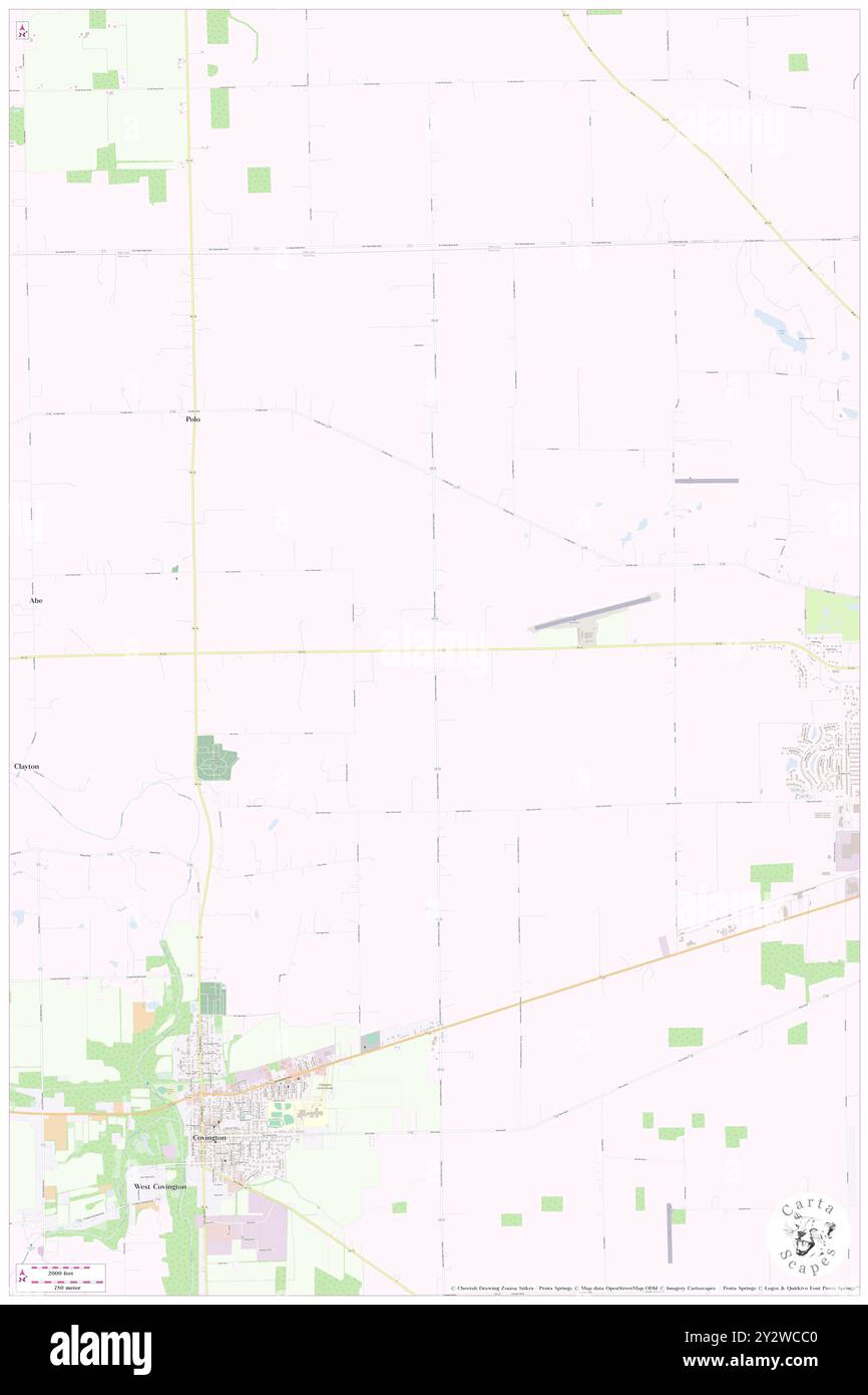 Summitville (historical), Miami County, US, United States, Ohio, N 40 9 ...