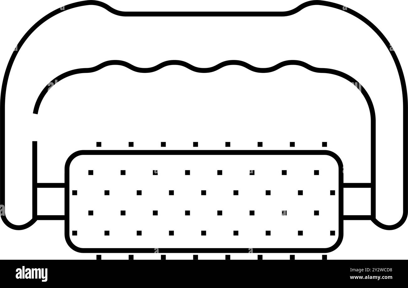 massager tool line icon vector illustration Stock Vector Image & Art ...