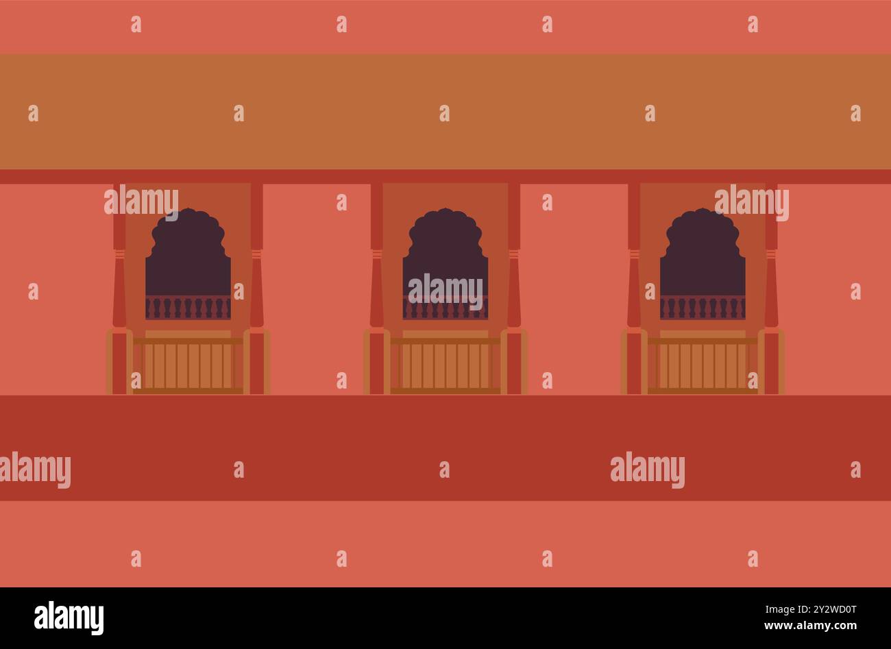 Jharokha - Window Elements - Stock Illustration as EPS 10 File Stock ...