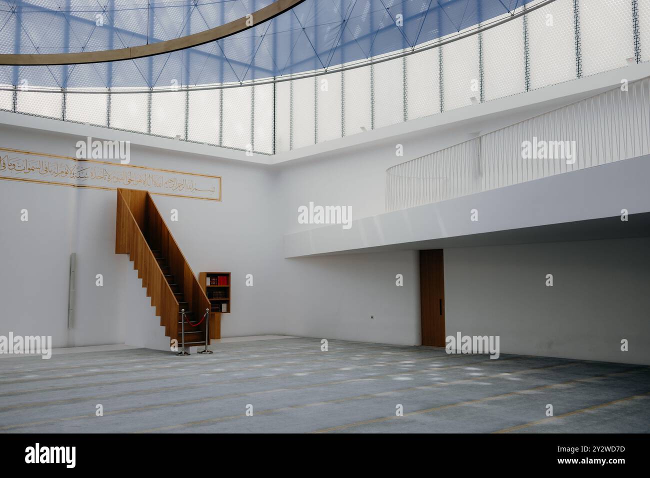 The interior of an empty mosque in Ljubljana, Slovenia Stock Photo - Alamy