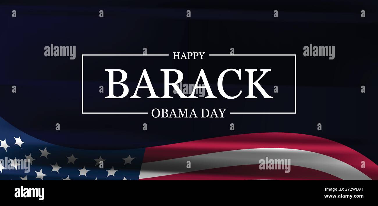 Celebrating Barack Obama A Day of Joy Stock Vector Image & Art - Alamy