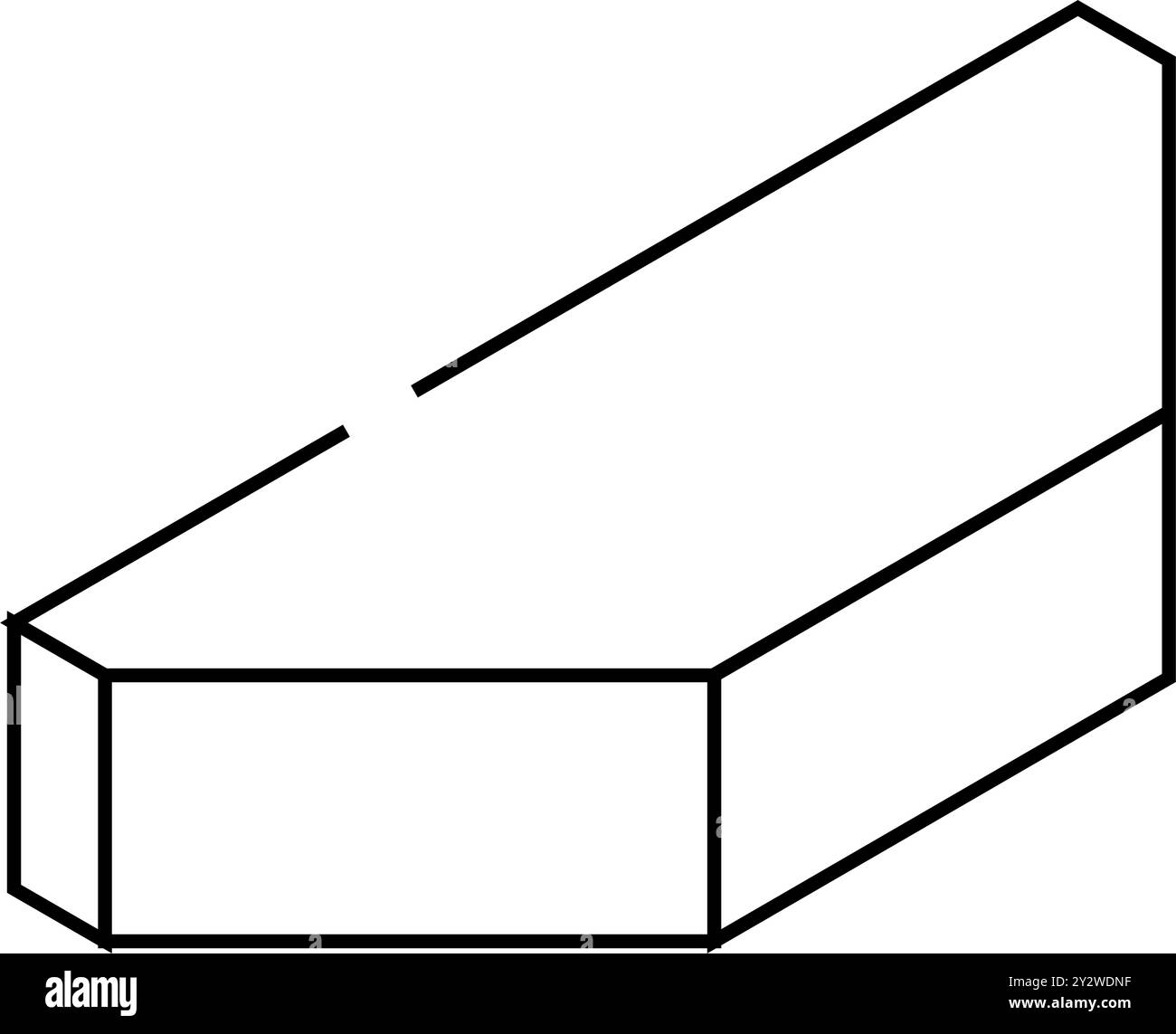 facing brick line icon vector illustration Stock Vector Image & Art - Alamy