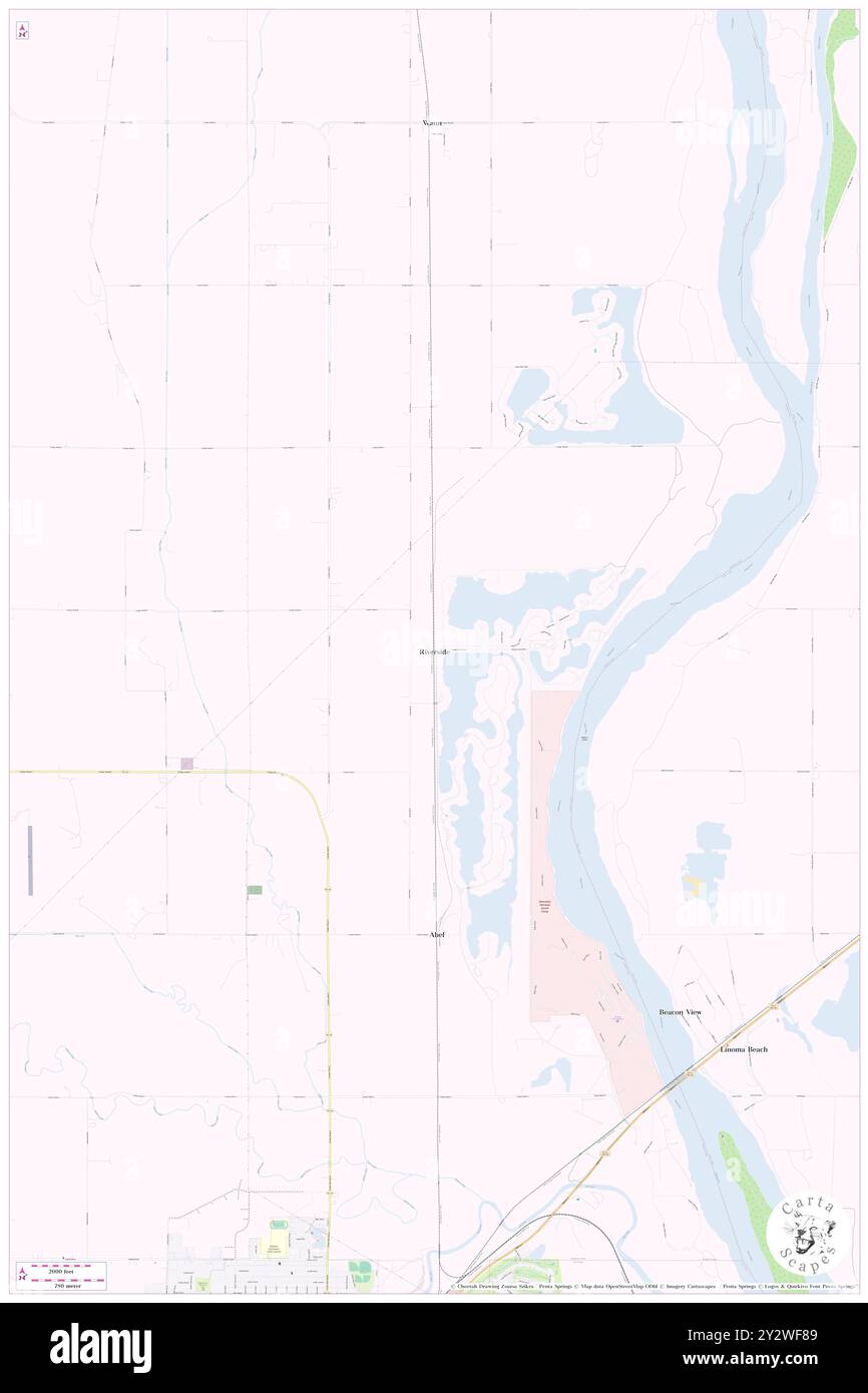 Saunders county map Cut Out Stock Images & Pictures - Alamy