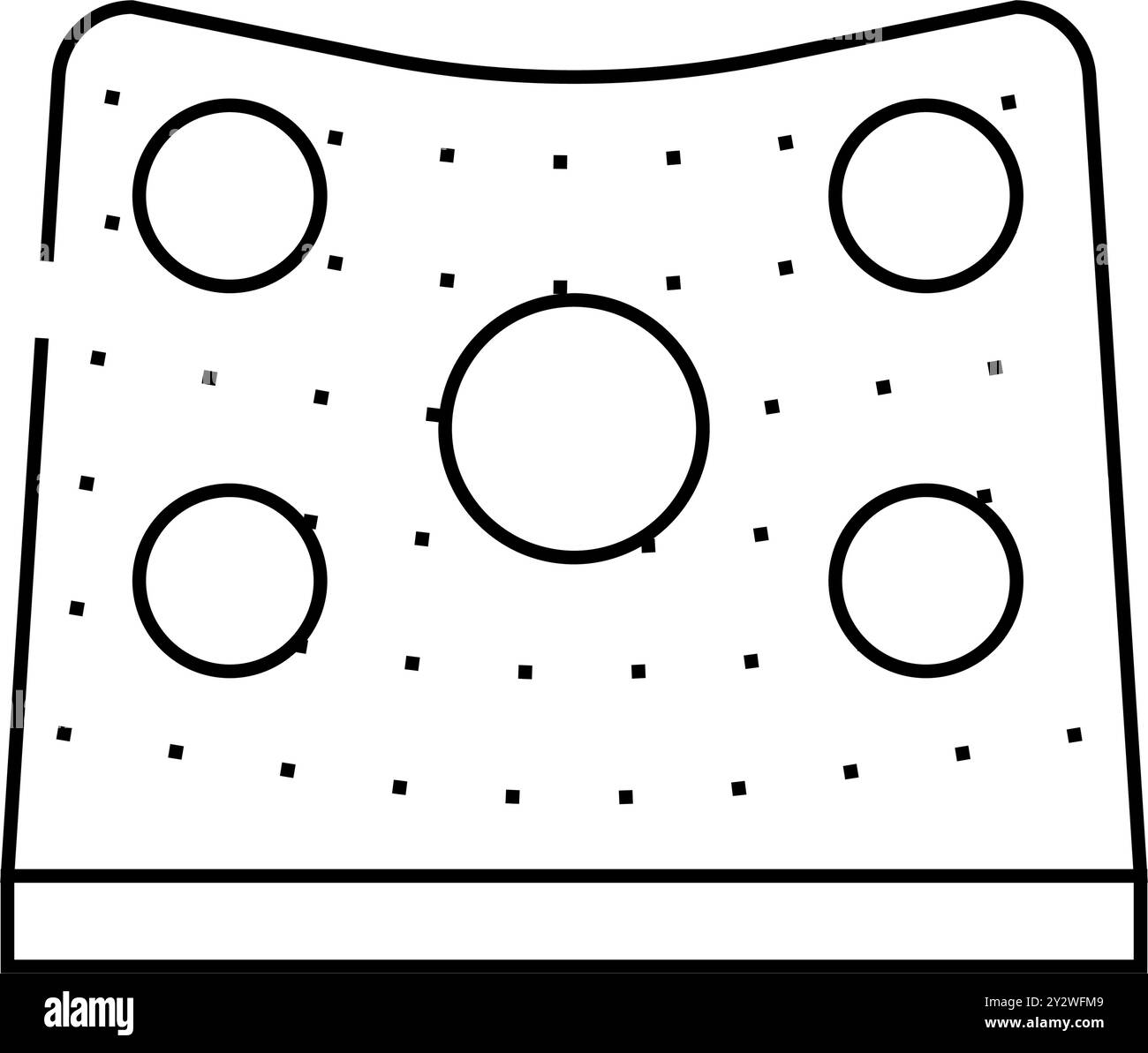 target trainer line icon vector illustration Stock Vector Image & Art ...