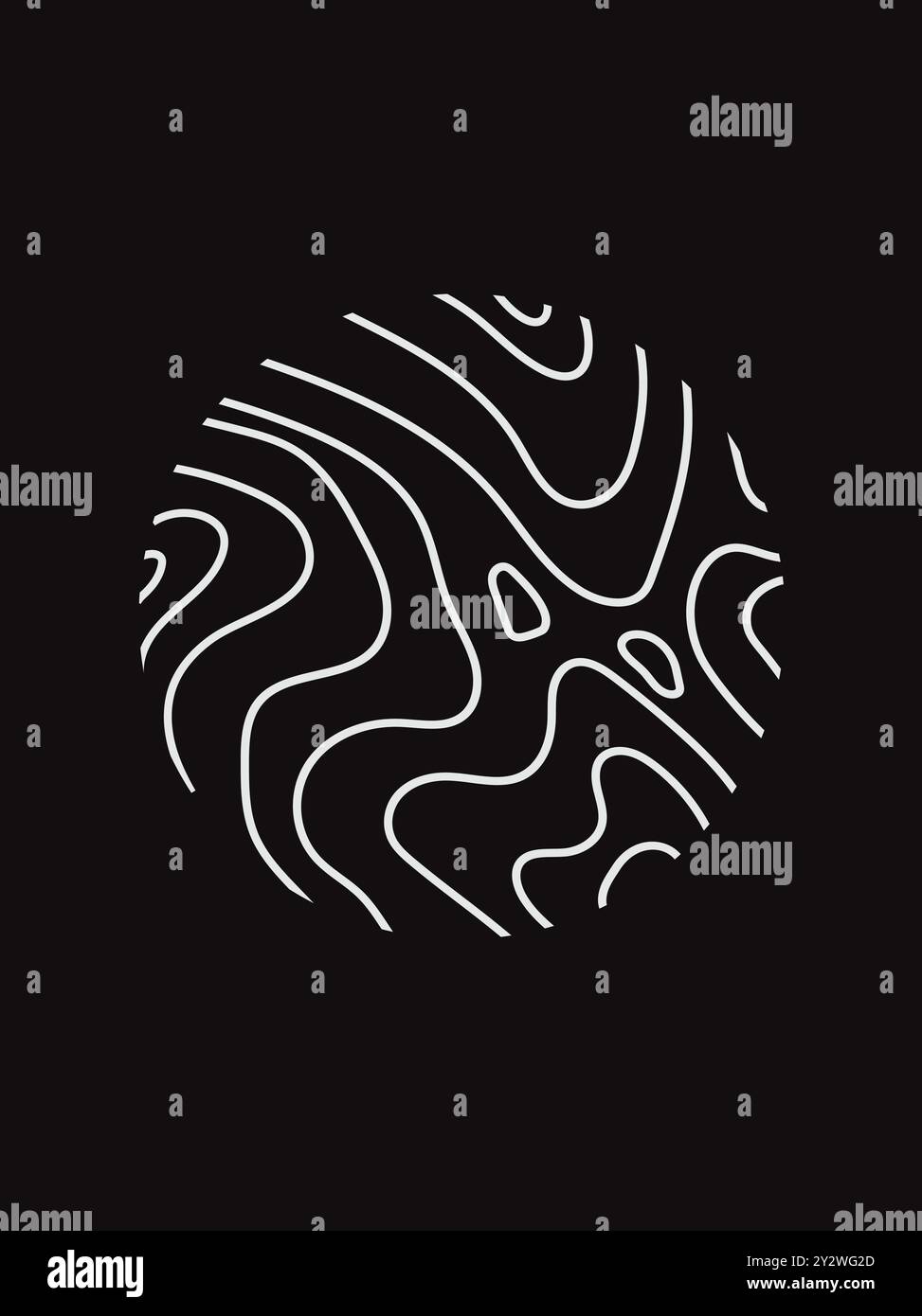 Topographic map. Geographic mountain relief. Abstract lines background ...