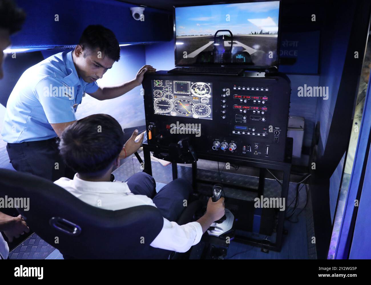 Kolkata, West Bengal, India. 11th Sep, 2024. An Indian Air force ...