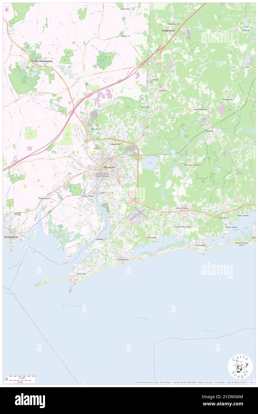 Westerly island Cut Out Stock Images & Pictures - Alamy